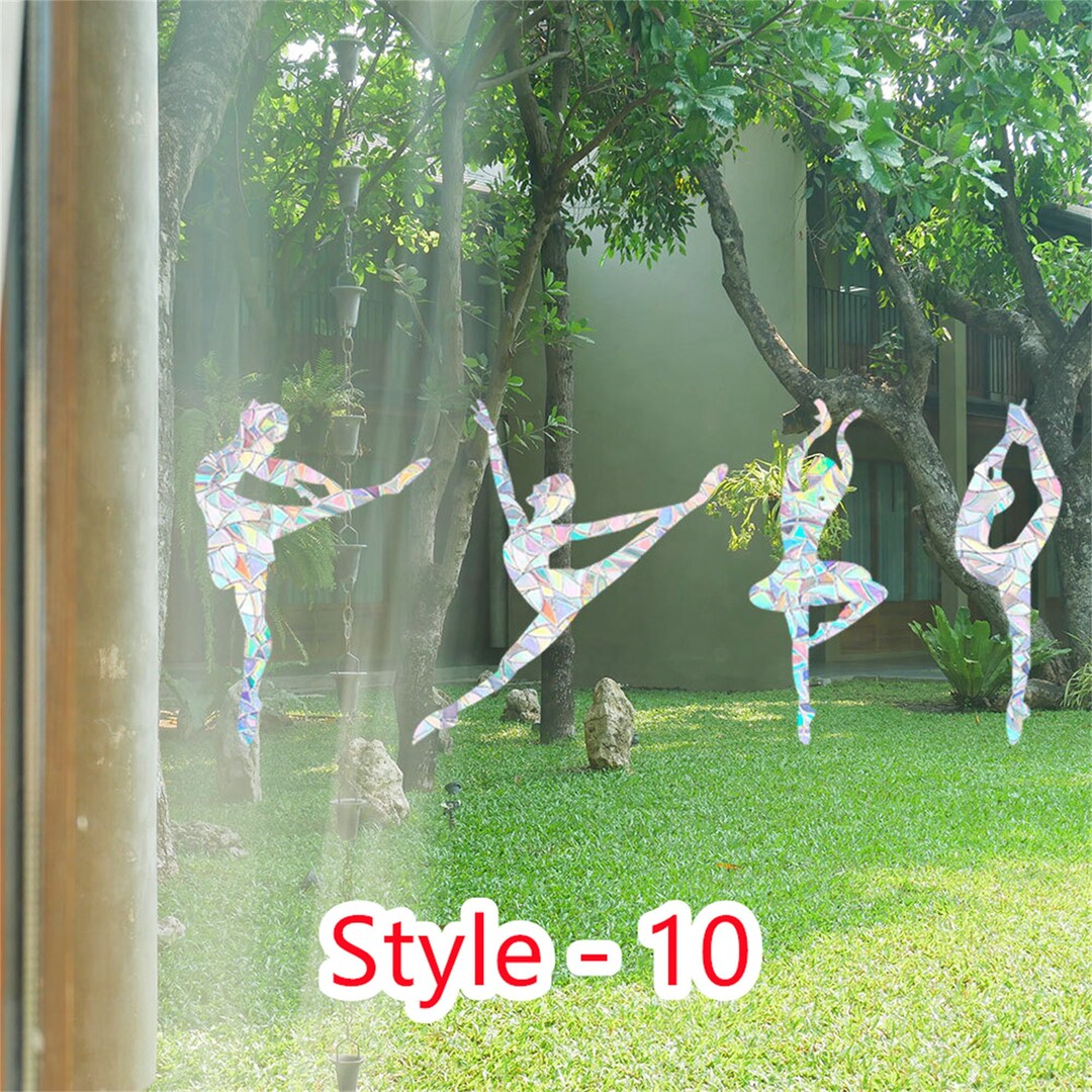 Ballet Suncatcher,ballerina Dancer Window Sticker,rainbow Maker,static ...