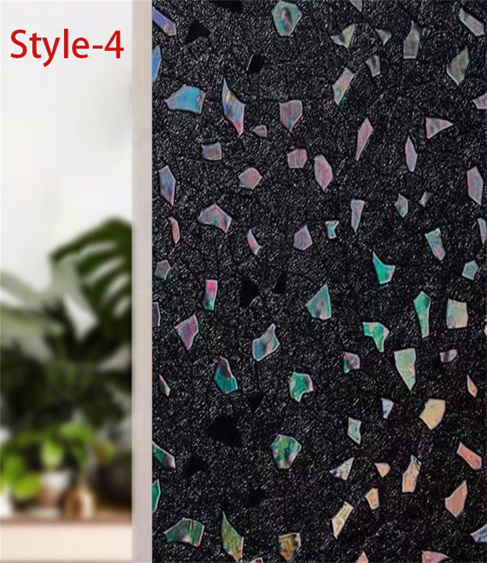 Window Privacy Film Peel & Stick Window Vinyl Sticker,frosted Privacy ...