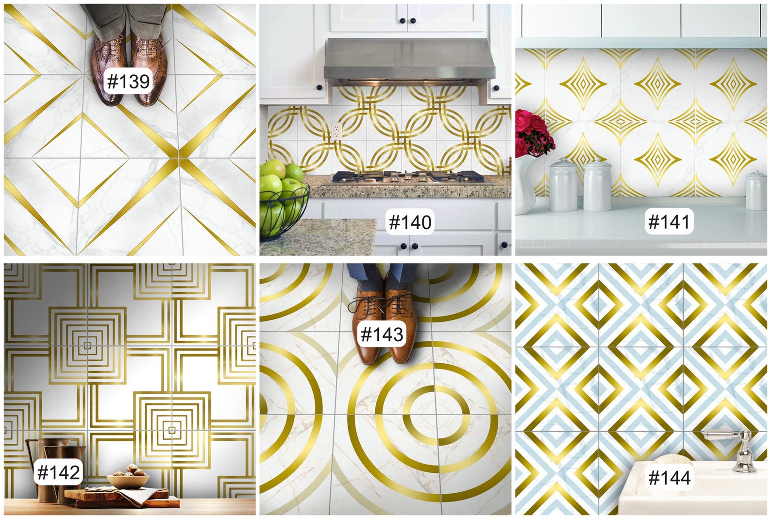 Tile Stickers Peel and Stick Vinyl Floor Tile,self Adhesive Wall ...