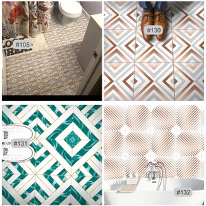 Tile Sticker,peel and Stick Vinyl Tile Decals,self Adhesive Wall ...