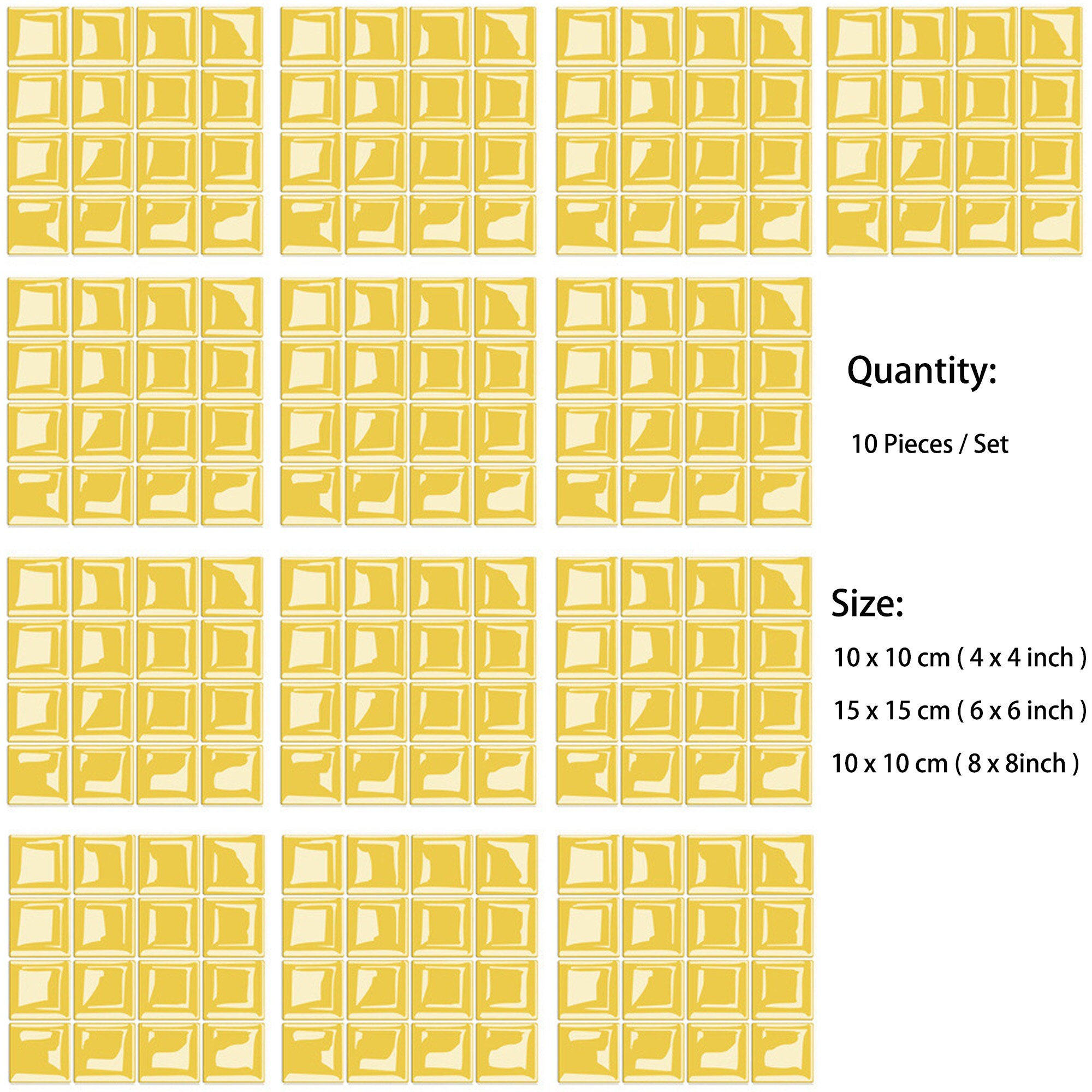 Tile Sticker Vinyl Decal for Kitchen Bathroom Backsplash Floor | Etsy