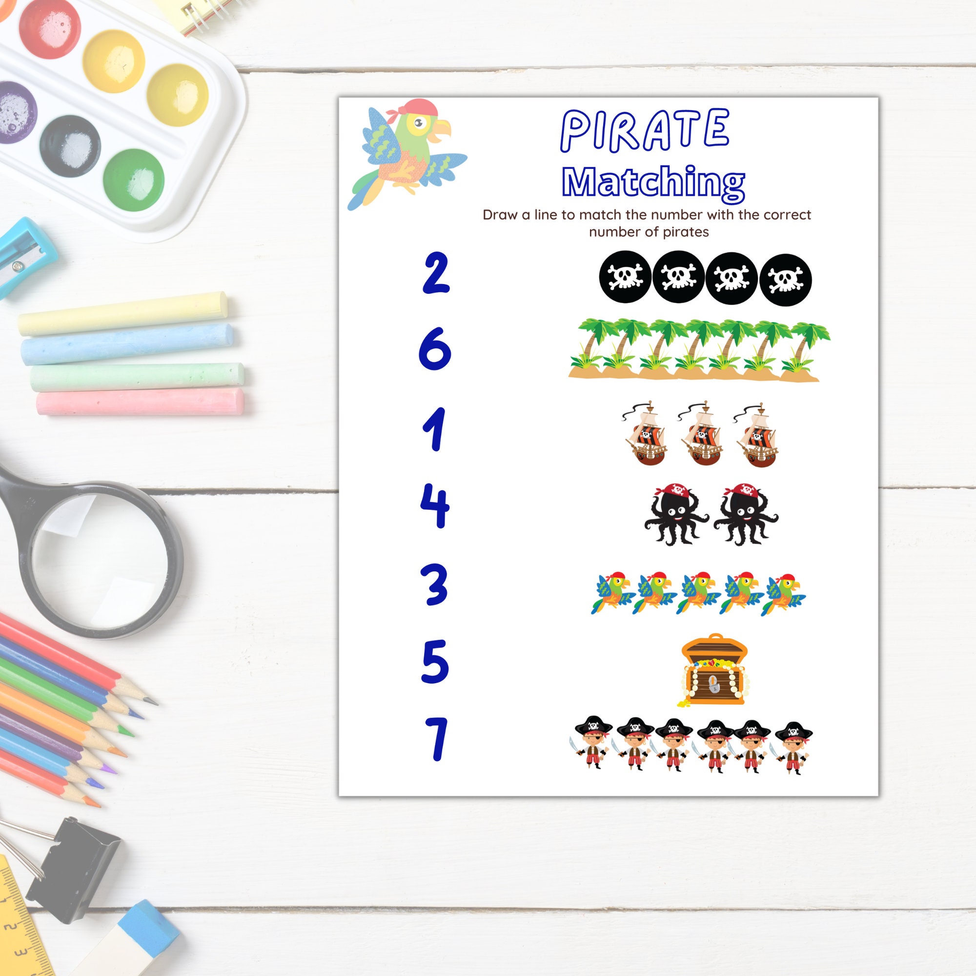 Pirate Printable Activity Book - PDF Download: Word Search, Pirate Maze ...