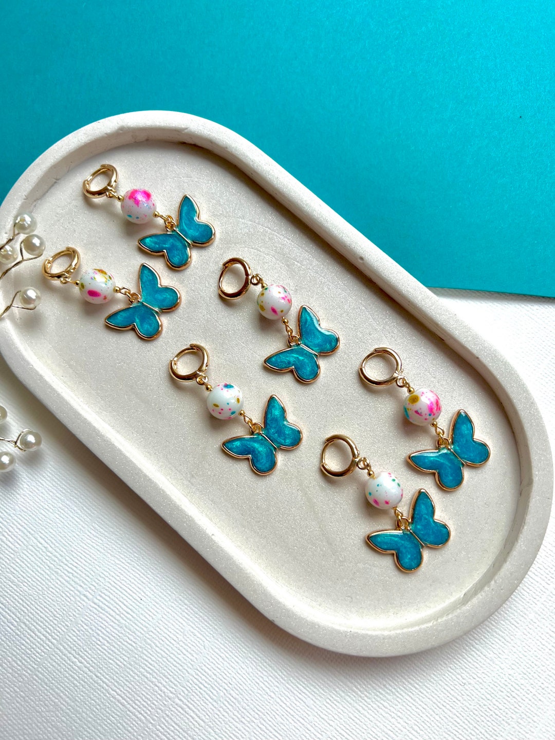 Debut Inspired Resin Butterfly Earrings, Taylor Swift Earrings ...