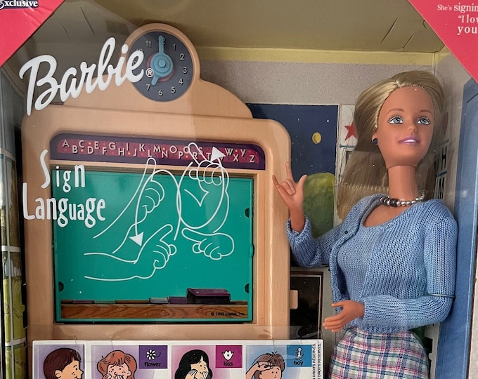 Barbie - ASL - Sign Language Instructor Barbie - Special Edition - 1999 ...