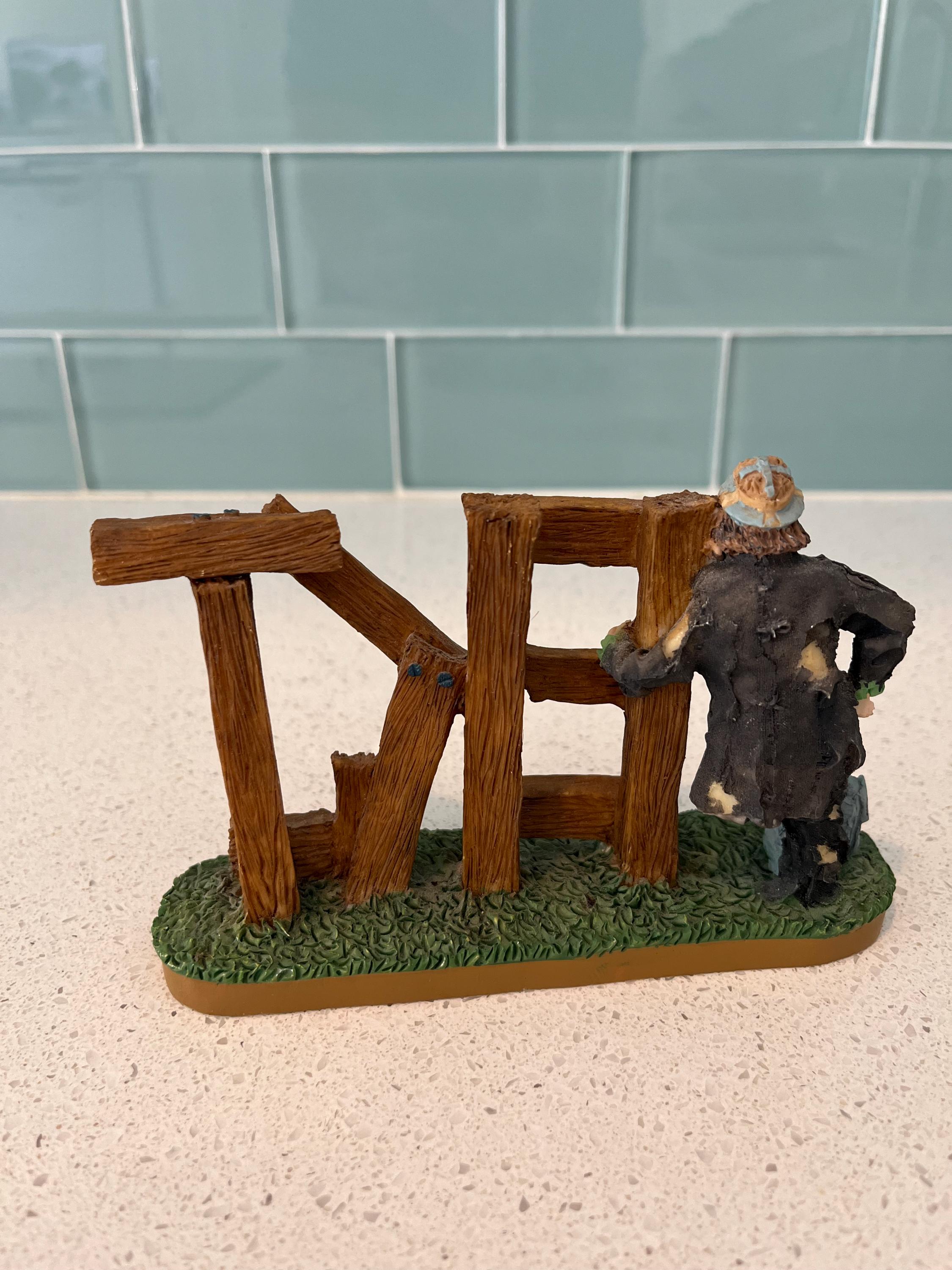Emmett Kelly Jr. Sculpture - EKT Fence - Collector's Society - Etsy