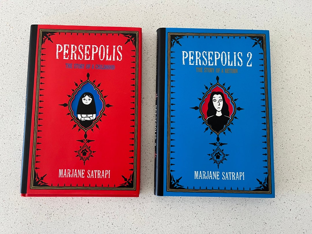 Persepolis: the Story of a Childhood by Marjane Satrapi - Books 1 and 2 ...