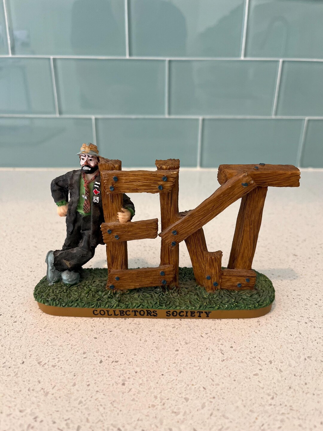 Emmett Kelly Jr. Sculpture - EKT Fence - Collector's Society - Etsy
