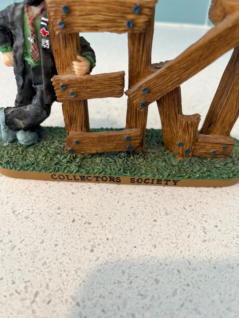 Emmett Kelly Jr. Sculpture - EKT Fence - Collector's Society - Etsy