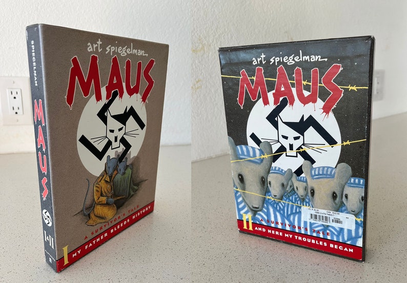 Maus A Survivors Tale Art Spiegelman Two Book Boxset Vintage 1992 - Etsy