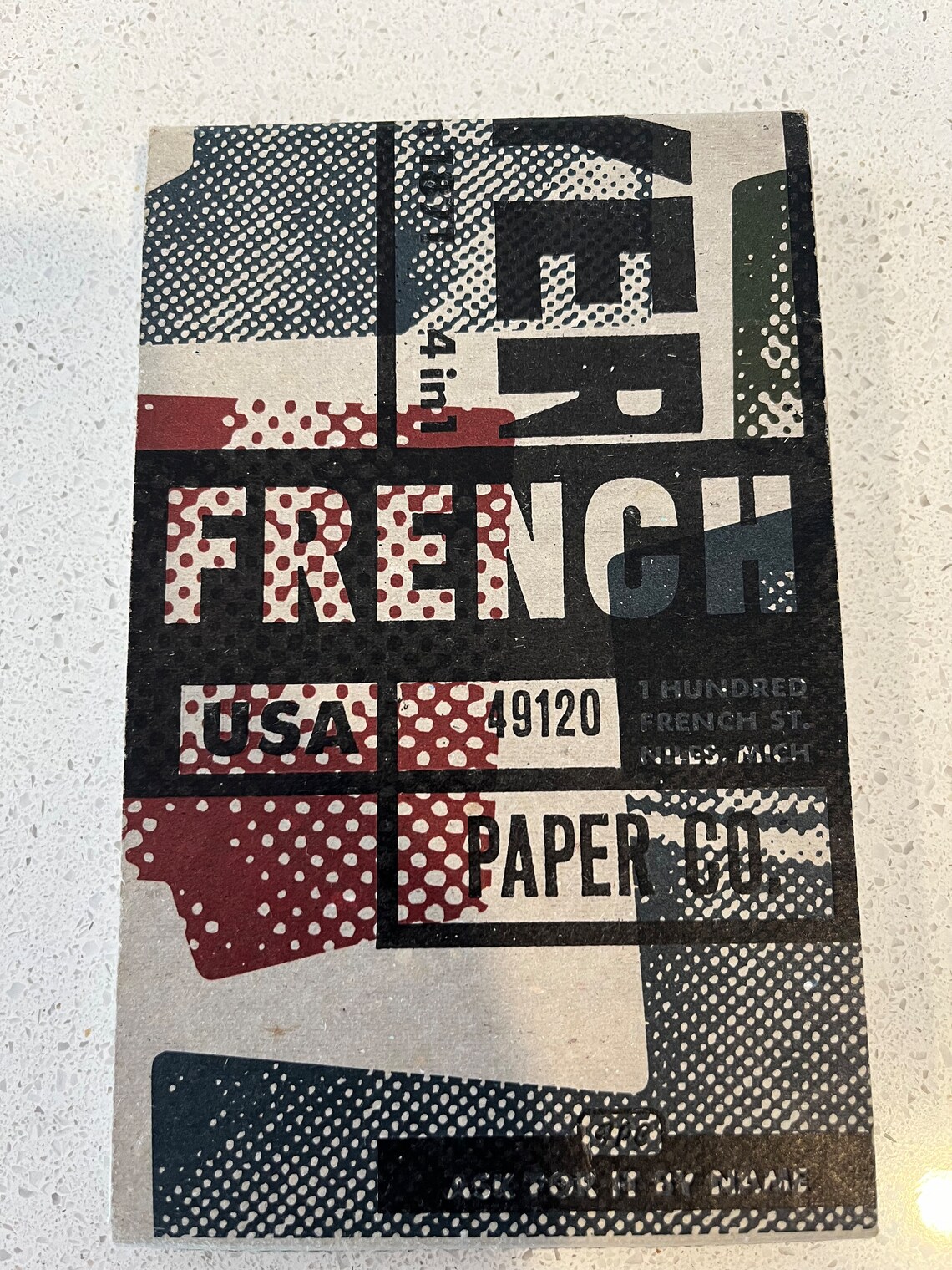 French Paper Company Dur-o-tone Box – Charles S. Anderson Design - Etsy