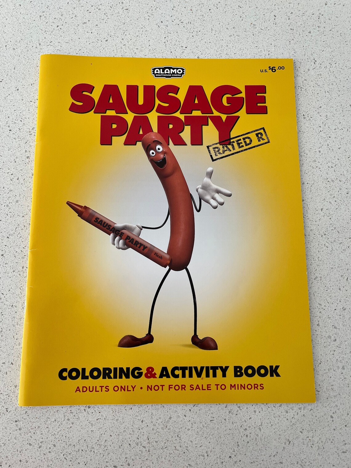 Sausage Party Coloring and Activity Book From Alamo - Etsy