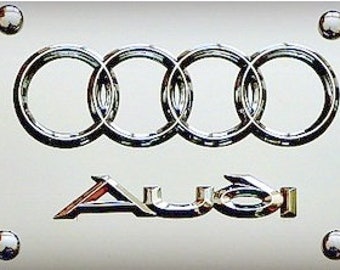 Audi License Plate Frame - Etsy