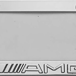 MERCEDES BENZ AMG 3D Stainless Steel License Frame Clear - Etsy