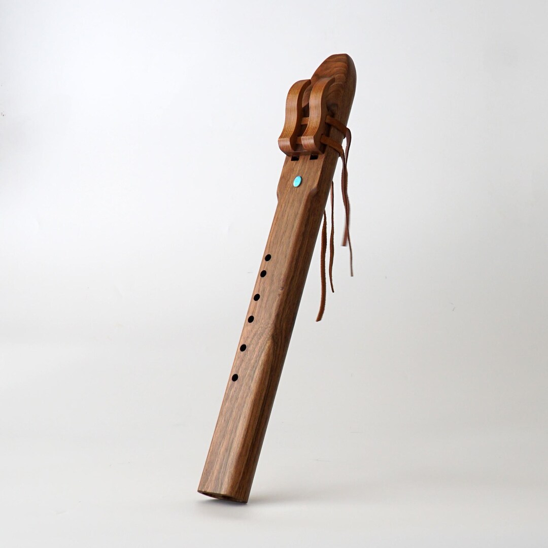 Dual-chamber G Key Drone Flute 432hz - Native American Style Harmony ...