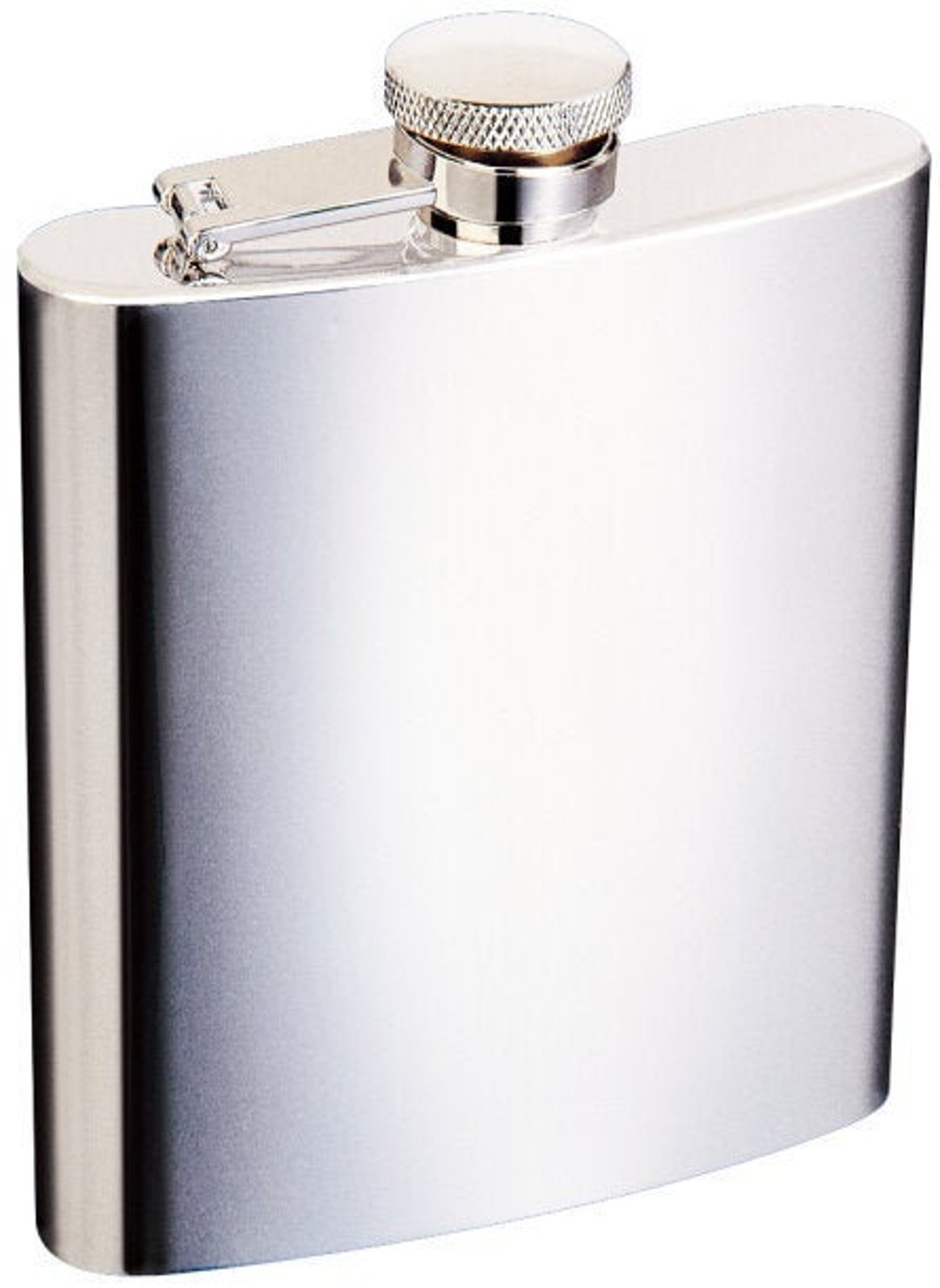 Blank Flask, 6 Oz, High Polish, Stainless Steel, Boot Flask (1006YB) - Etsy