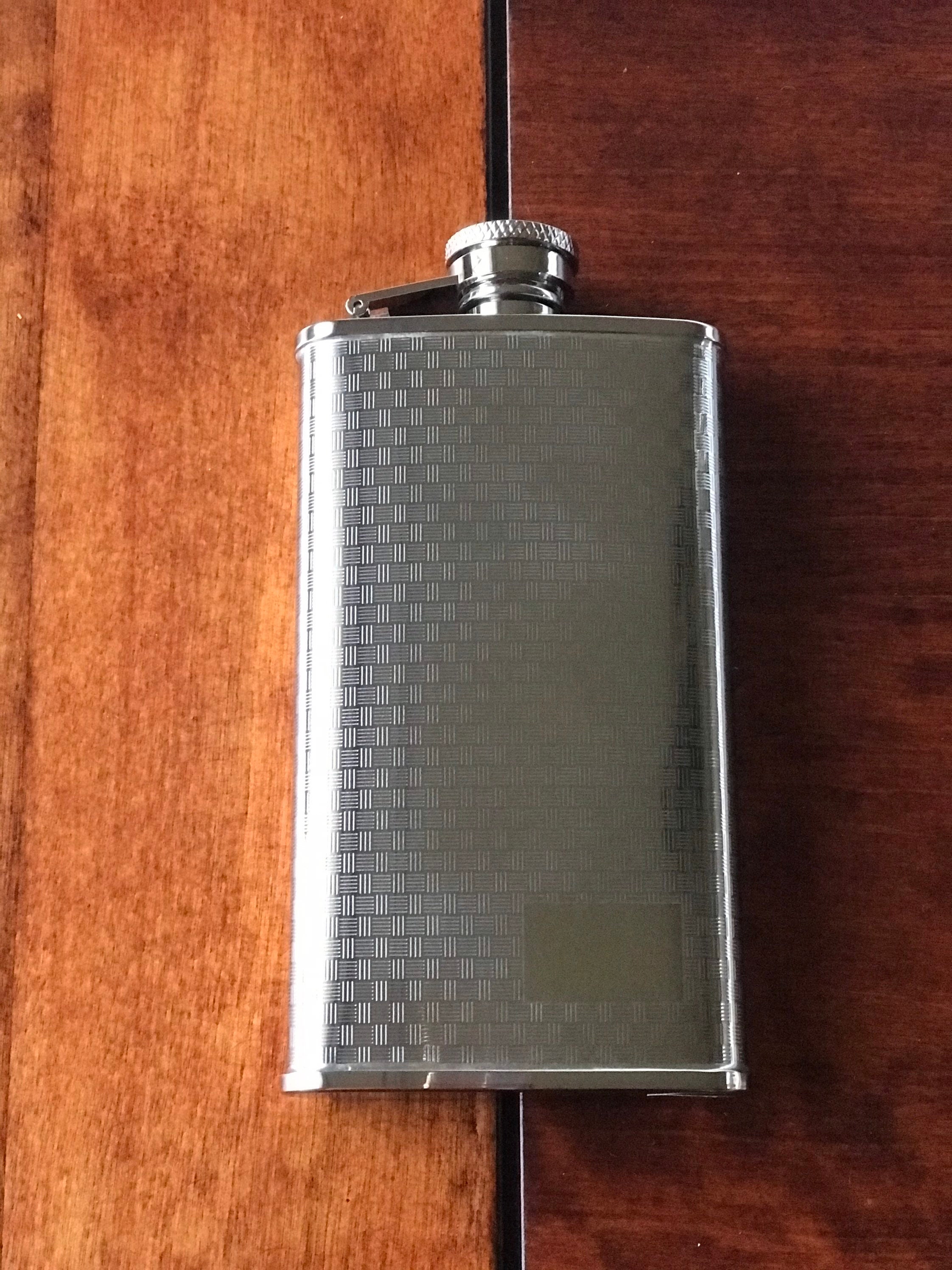 4 Oz Designer Small Flask (1404YX-4), Stainless Steel - Etsy