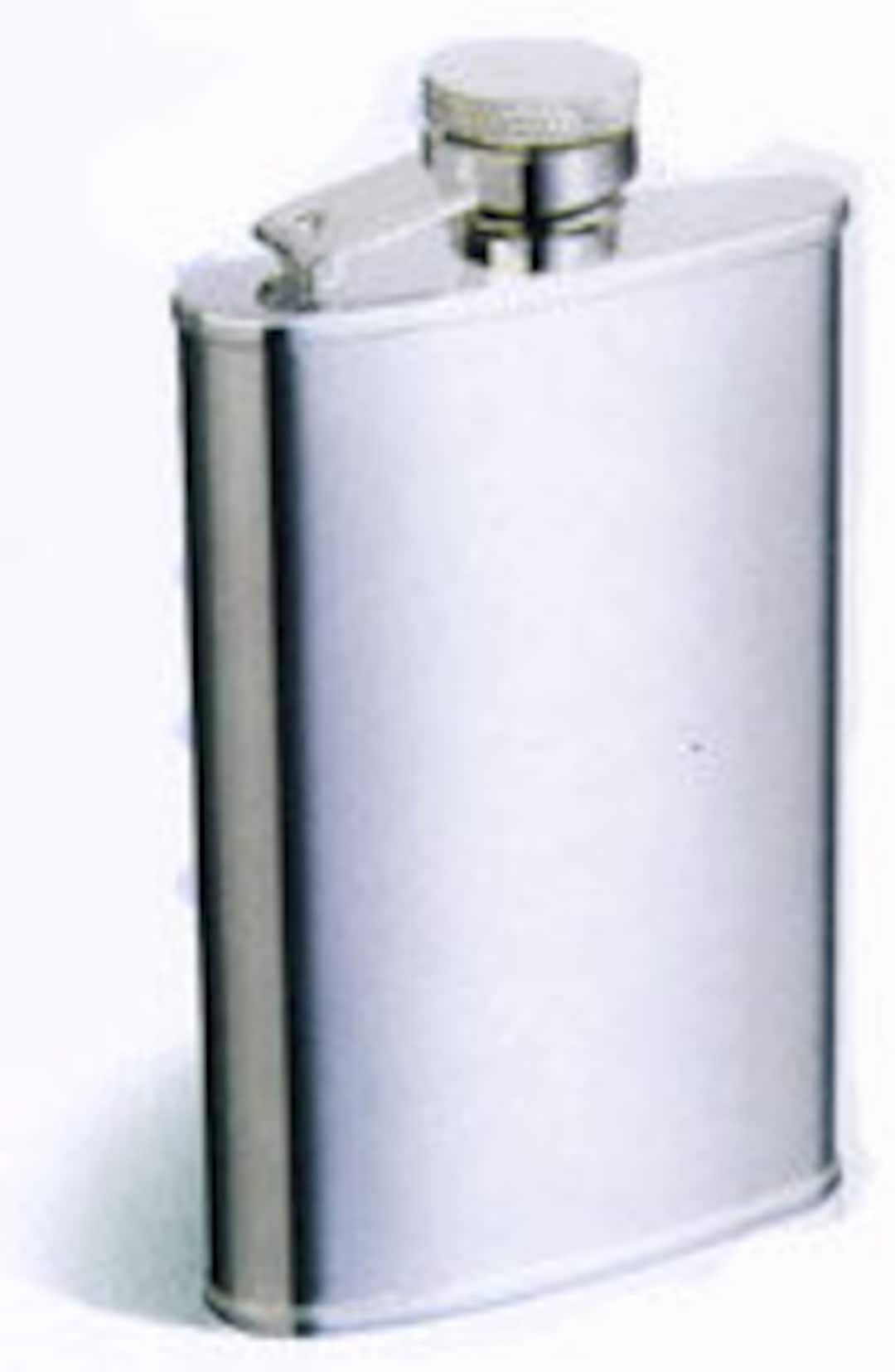 Small 3.5 Oz Flask, Stainless Steel 1235YAY - Etsy