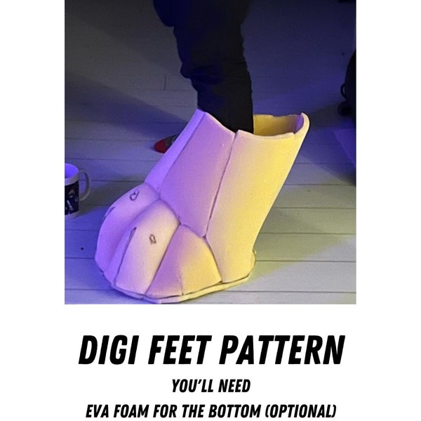 Fursuit Digi Feet Paws - Etsy