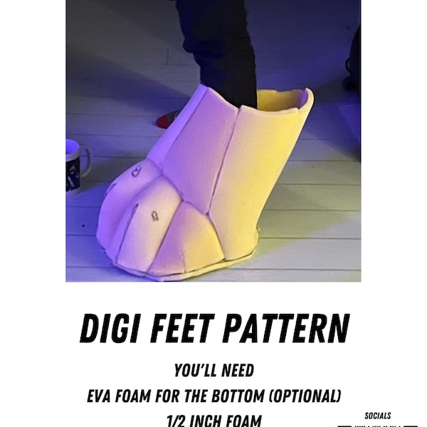 Digi Feet - Etsy