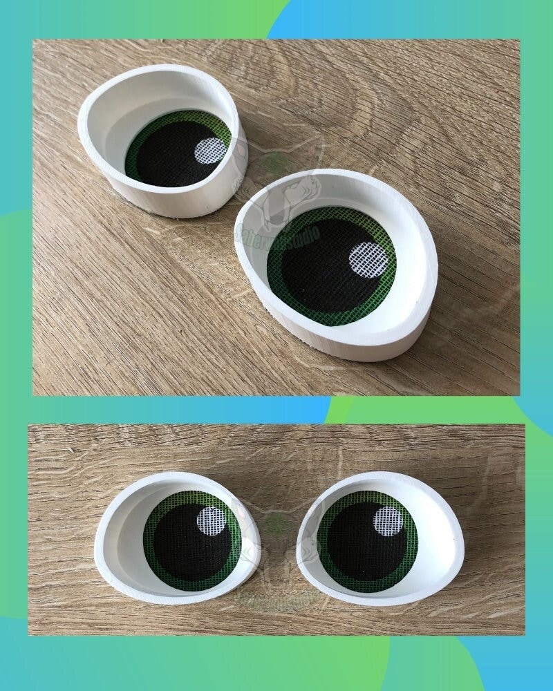 Toony 3d Geprinte Ogen Voor Fursuits En Kostuums - Etsy