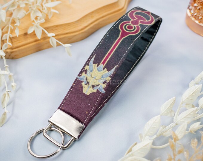 Genshin Impact Itto Inspired Fabric Key Fob Wristlet - Etsy