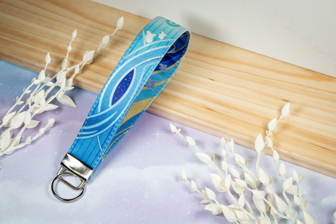 Genshin Impact Wanderer Inspired Fabric Key Fob Wristlet - Etsy