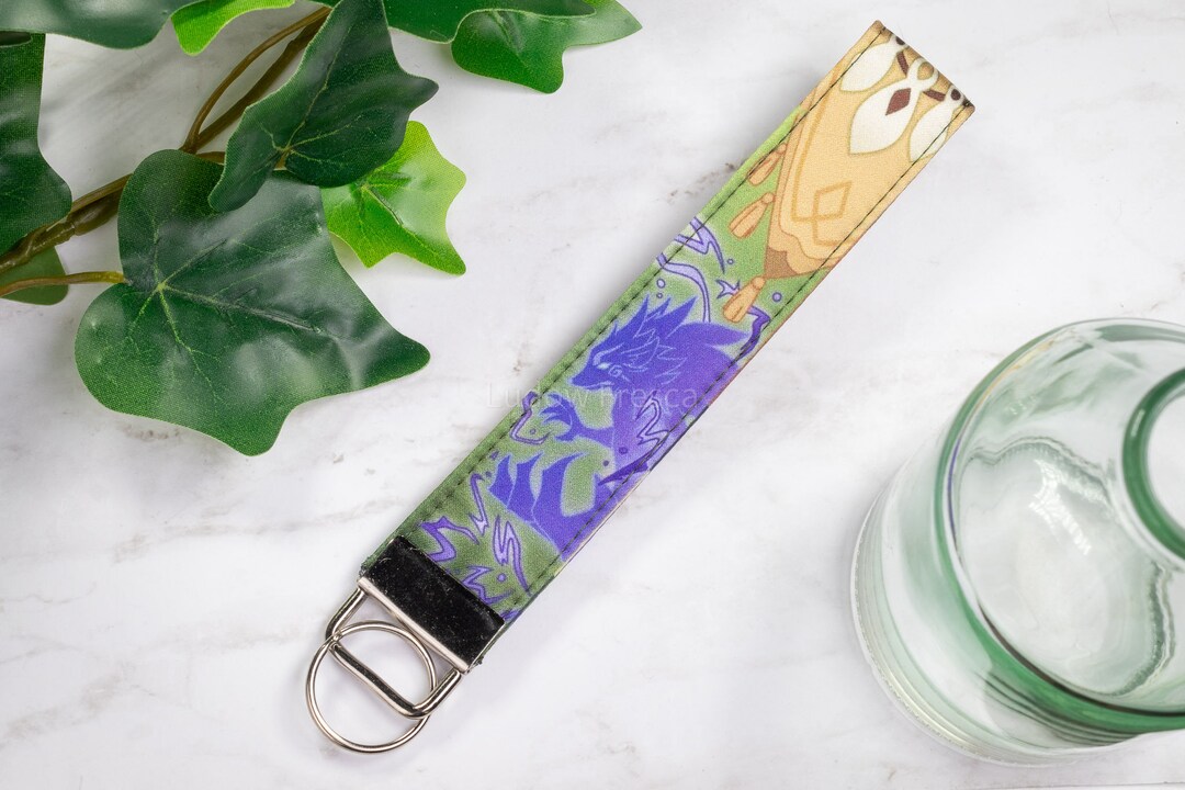 Genshin Impact Razor Inspired Fabric Key Fob Wristlet - Etsy
