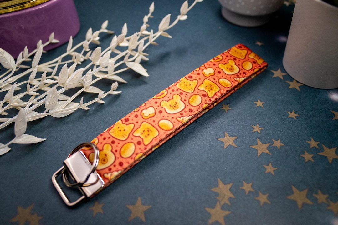 Breadimals Inspired Fabric Key Fob Wristlet - Etsy