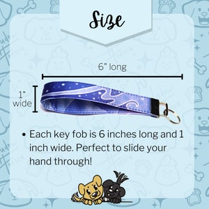 Genshin Impact Fischl Inspired Fabric Key Fob Wristlet - Etsy