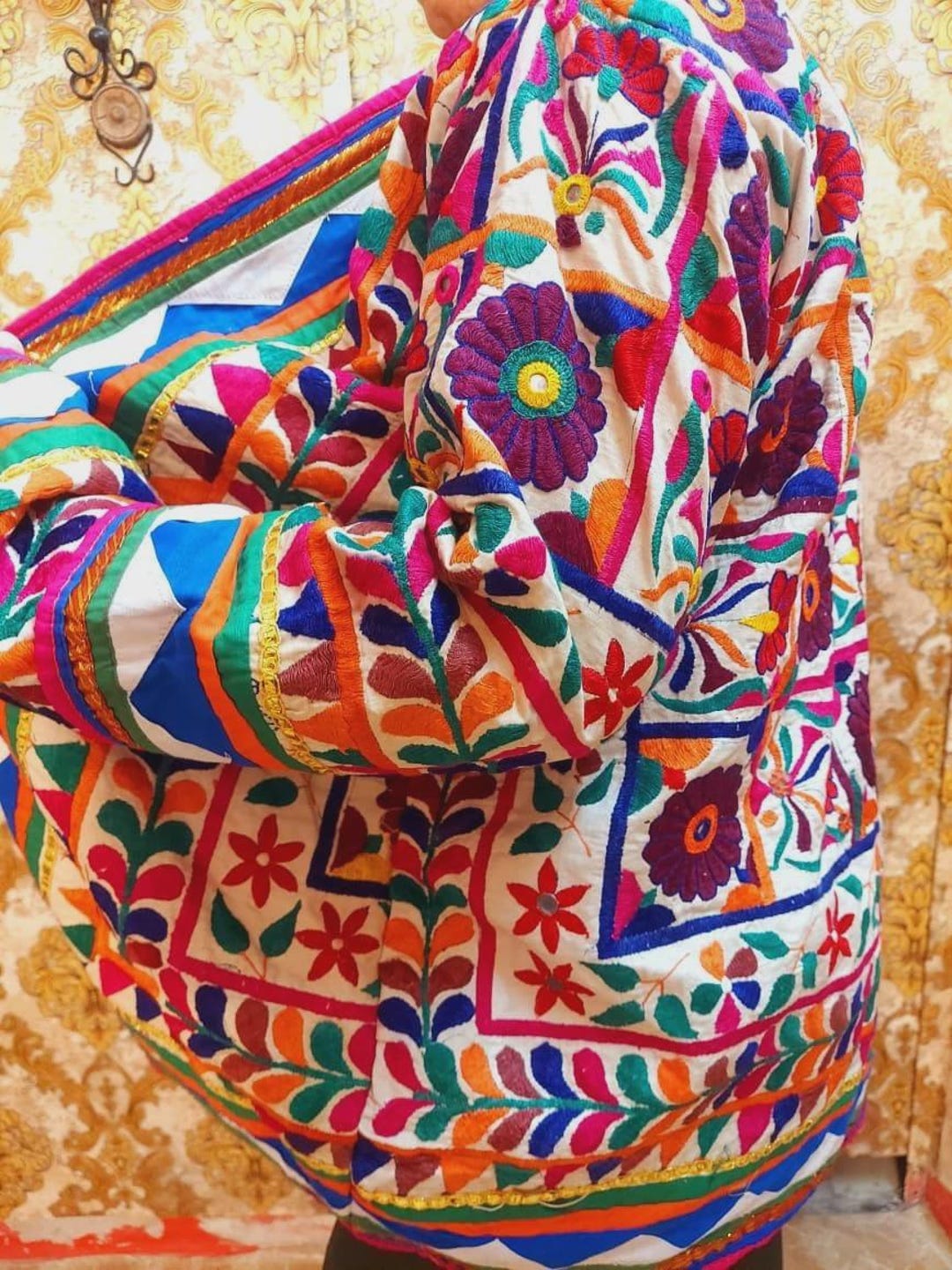 Traditional Banjara Vibes Vintage 80's 90's Design Handmade Kutch Work ...