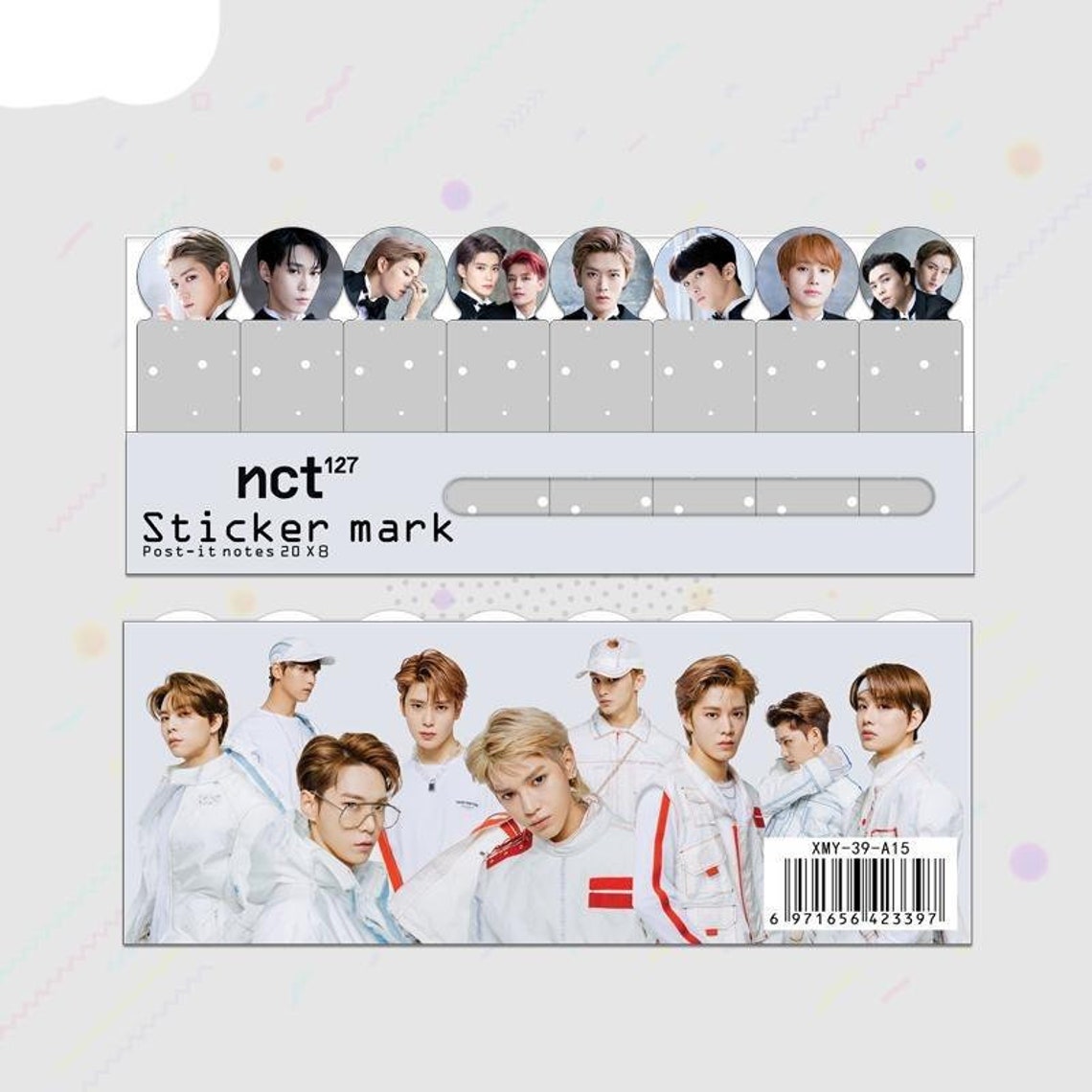 Kpop Stationary Sticker Book Mark BTS BLACKPINK EXO Nct monsta | Etsy