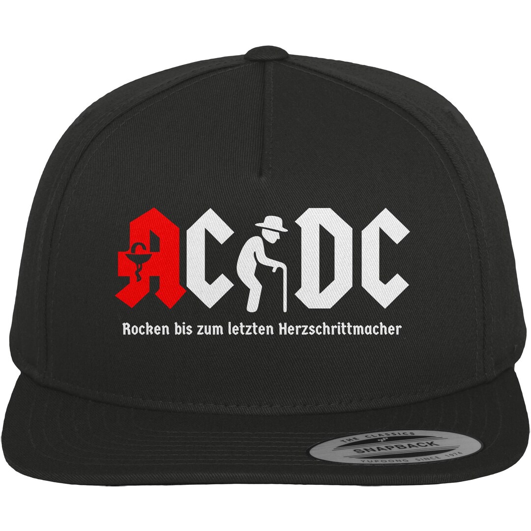 ACDC - Pacemaker - Baseball Cap / Hat | Father's Day Gift, Hard Rock ...