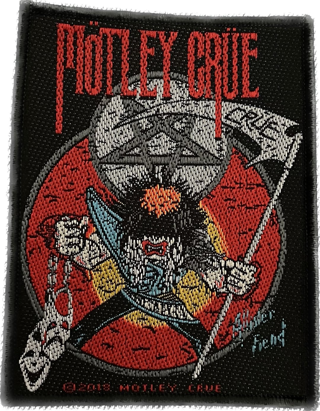 Mötley Crüe - Allister Fiend Patch - Etsy