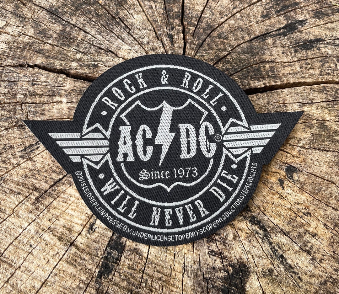 AC/DC - Rock'n Roll Will Never Die Patch - Etsy