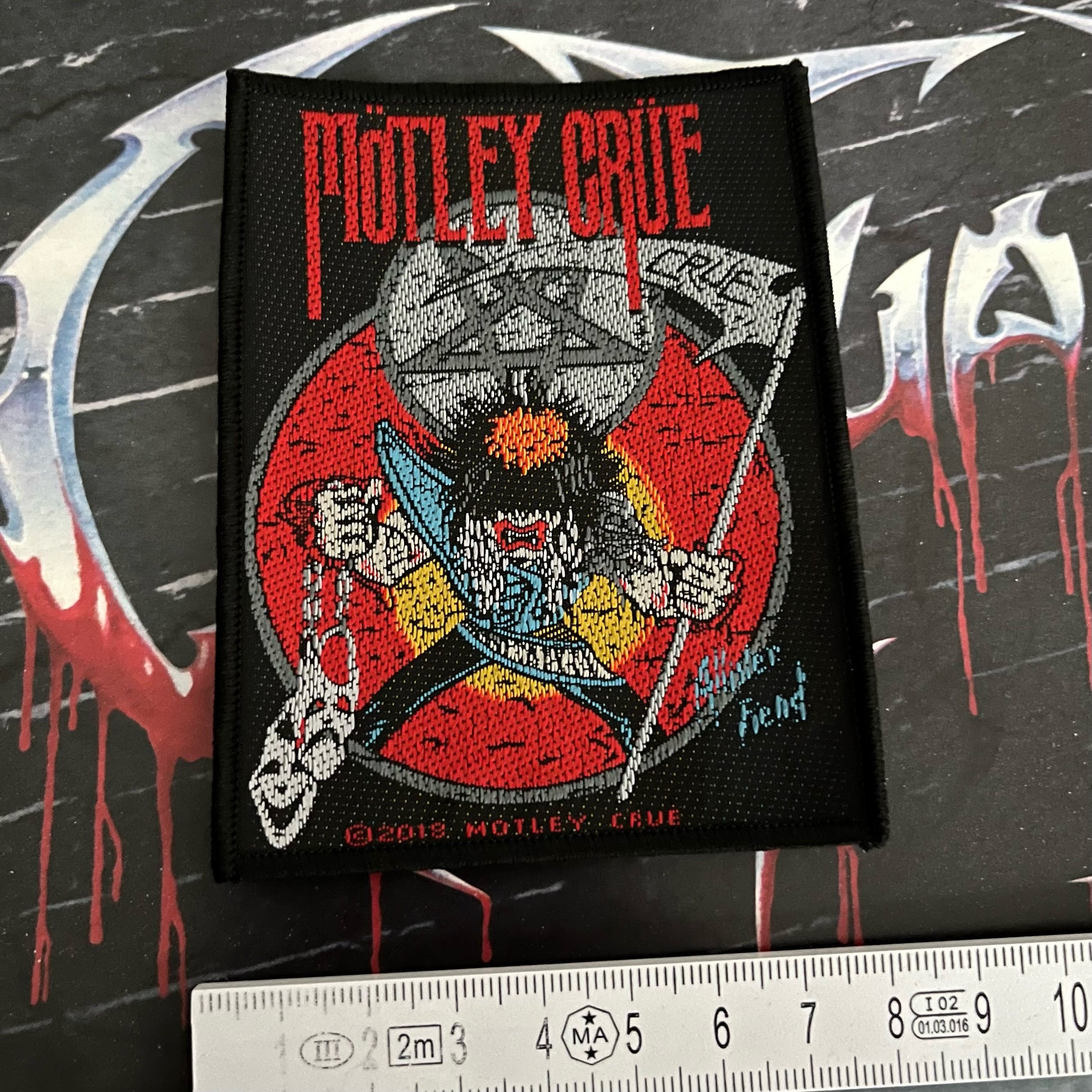 Mötley Crüe - Allister Fiend Patch - Etsy