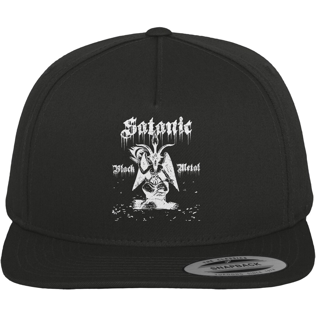 Satanic Black Metal - Baphomet - Baseball Cap / Hat | Behemoth ...