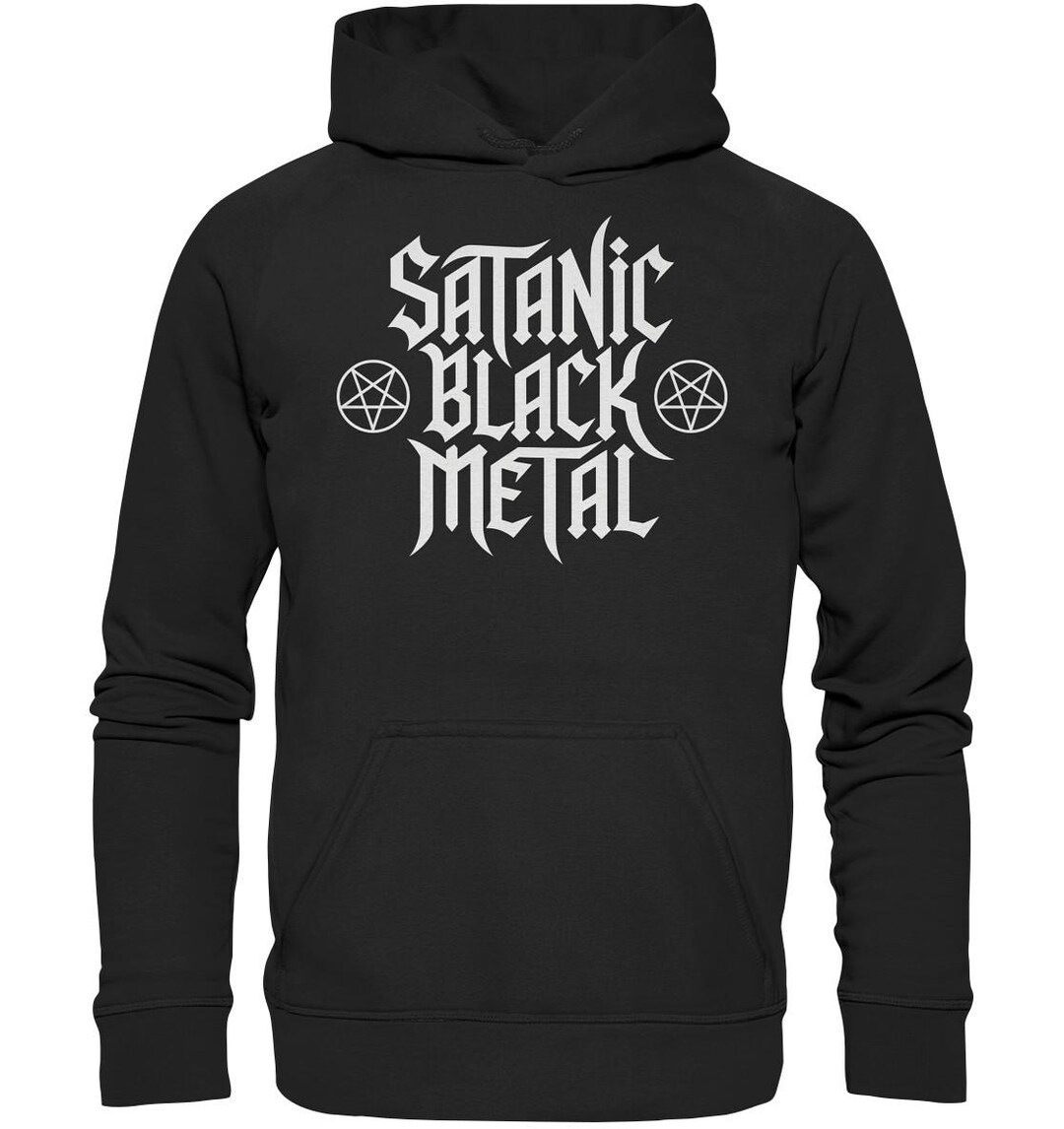 Satanic Black Metal - Pentagram - Hoodie / Hooded Sweater - Etsy