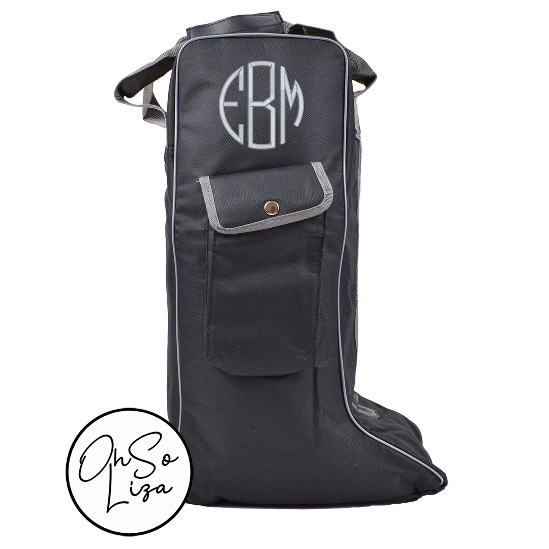 Personalised Long Riding Boot Bag Perfect Gift for Horse Lover Dressage ...