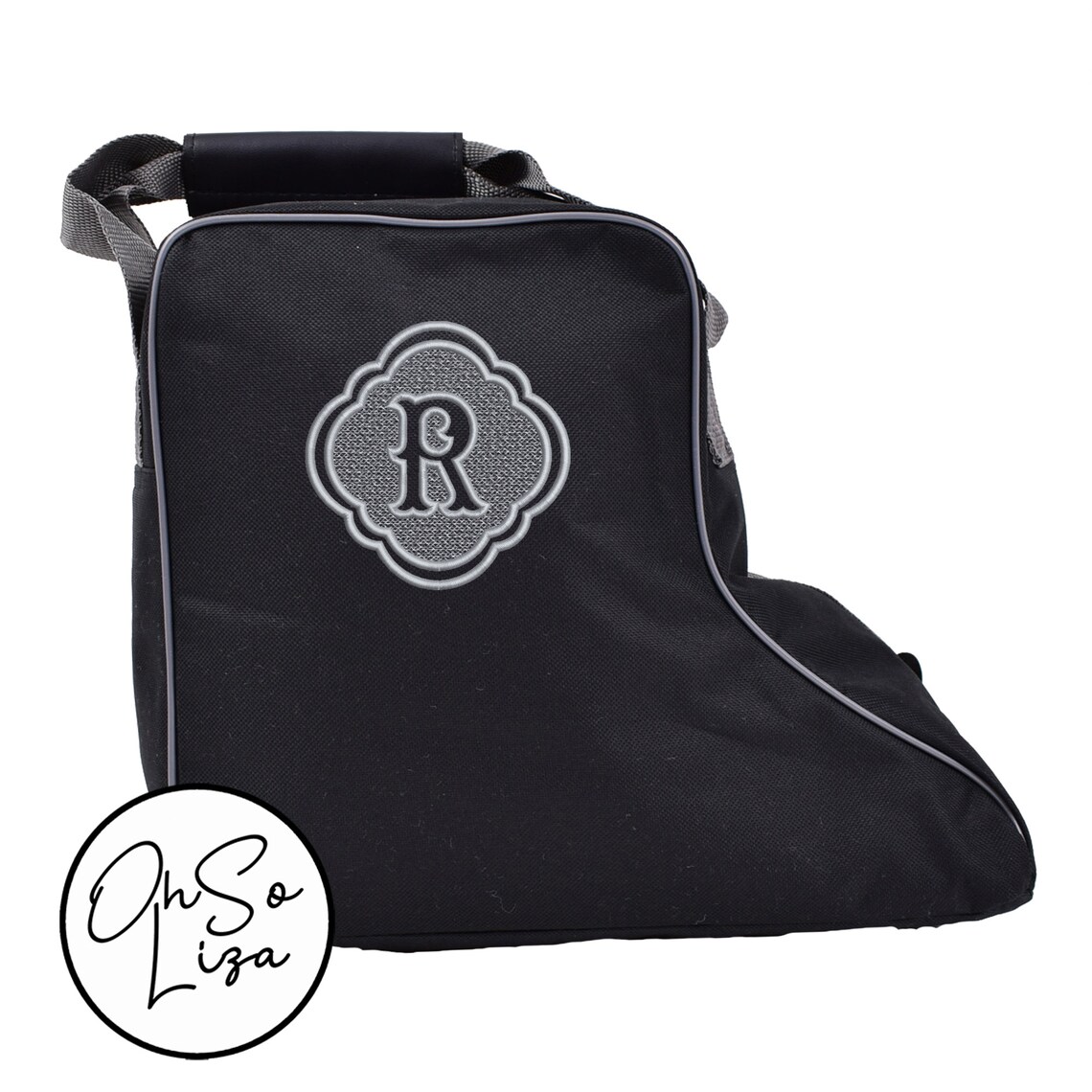 Personalised Equestrian Paddock Boot Bag - Field Boot Bag - Embroidered ...