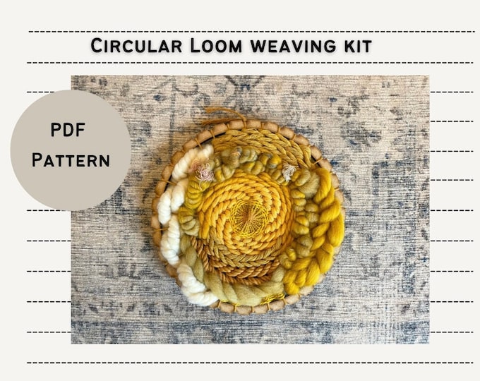 Circular Loom Kit - Weaving - Oceanside - Etsy