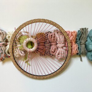 Circular Loom Kit Weaving Rose and Sage - Etsy