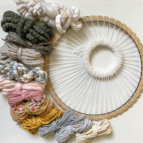 Round Weaving Loom - Etsy
