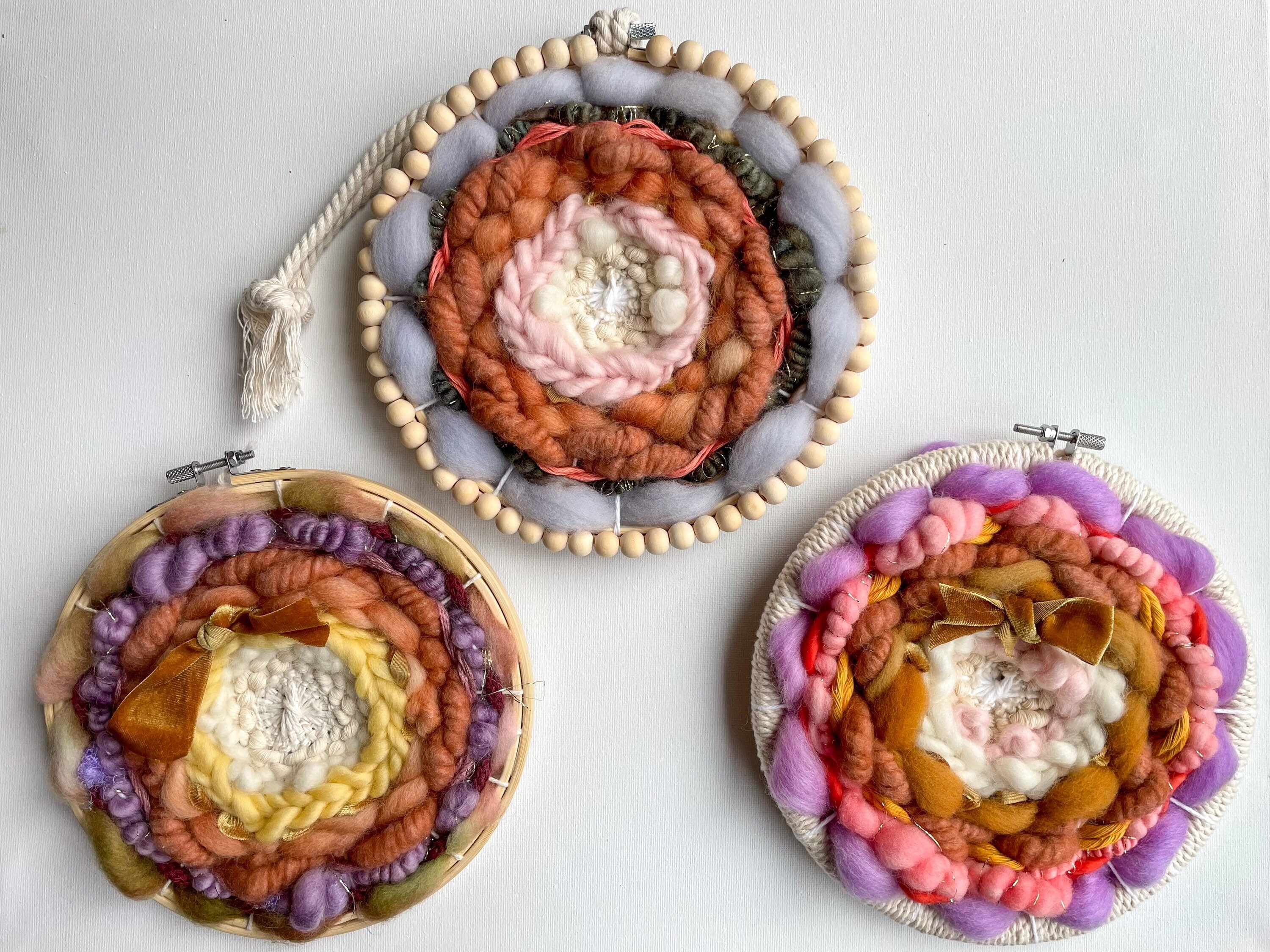 Circular Loom Kit and Weaving Pattern Fluff and Stuff | Etsy