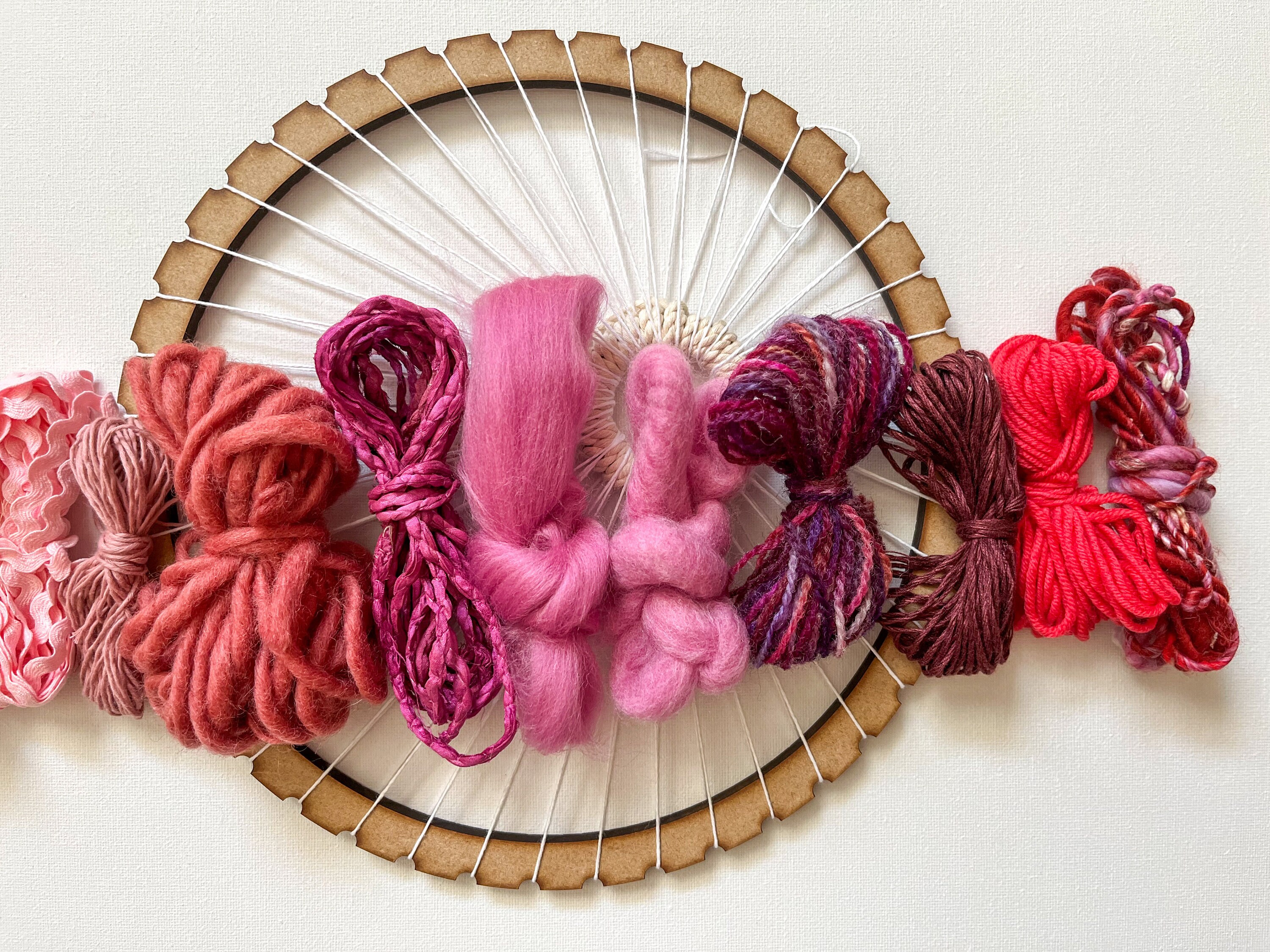 Circular Loom Kit - Weaving - Very Berry - Etsy