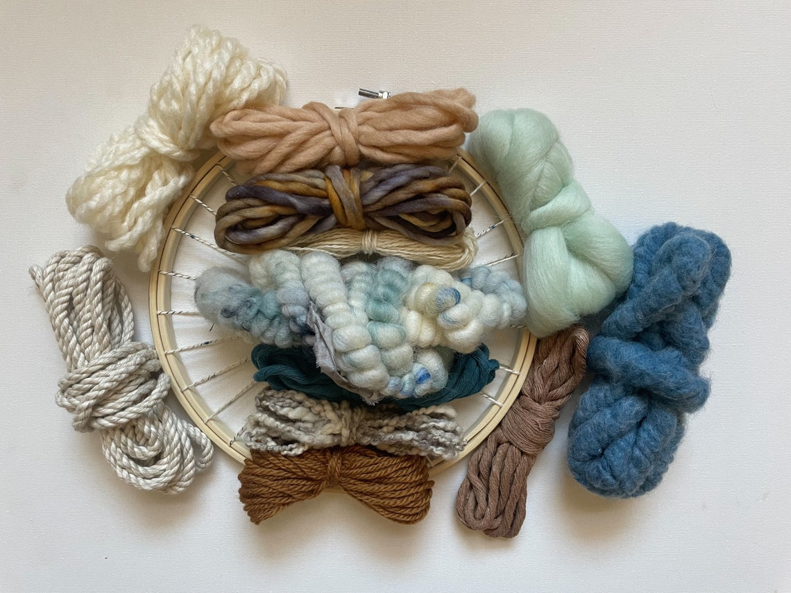 Circular Loom Kit Weaving Sea Salt - Etsy