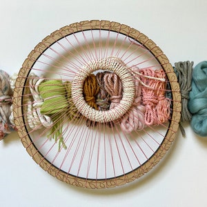 Circular Loom Kit Weaving Rose and Sage - Etsy