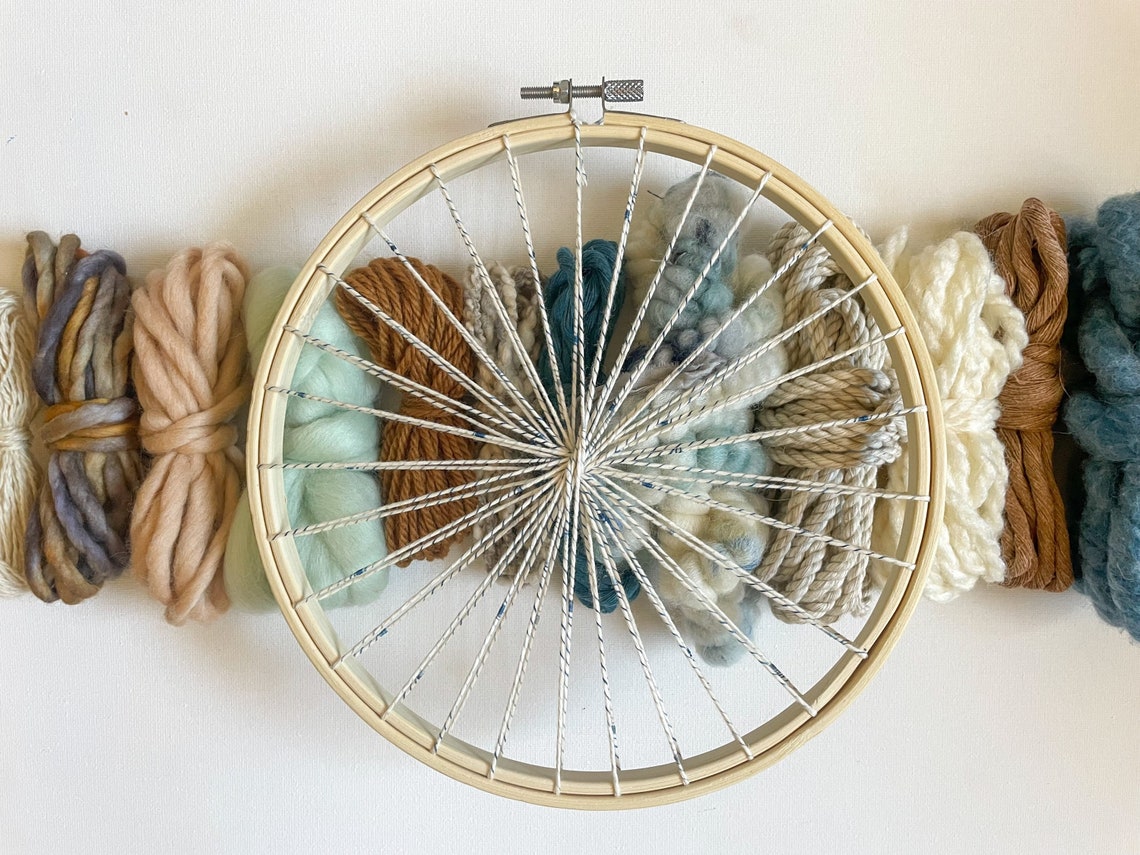Circular Loom Kit Weaving Sea Salt - Etsy