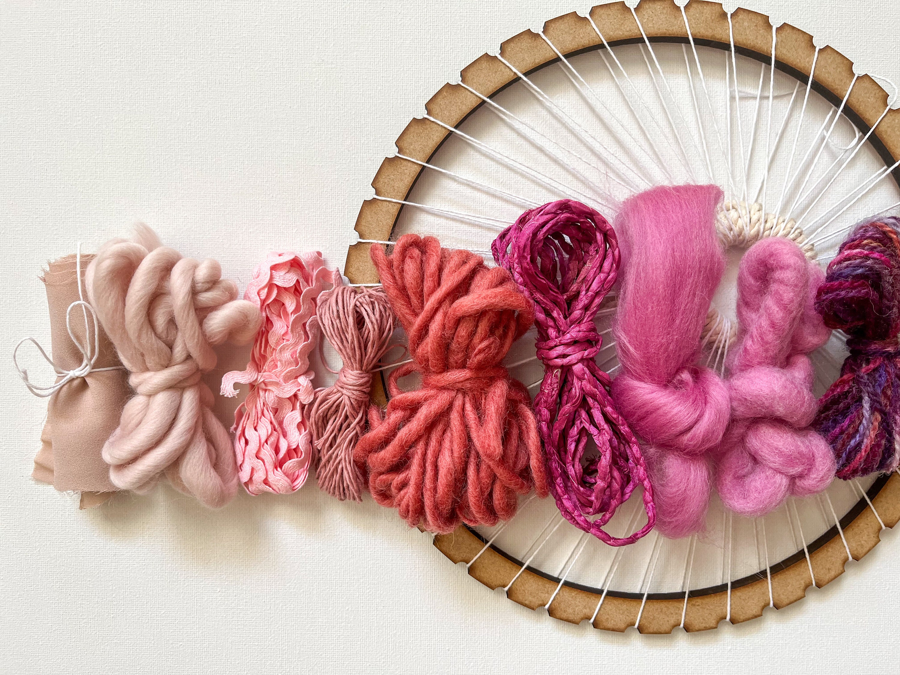 Circular Loom Kit - Weaving - Very Berry - Etsy