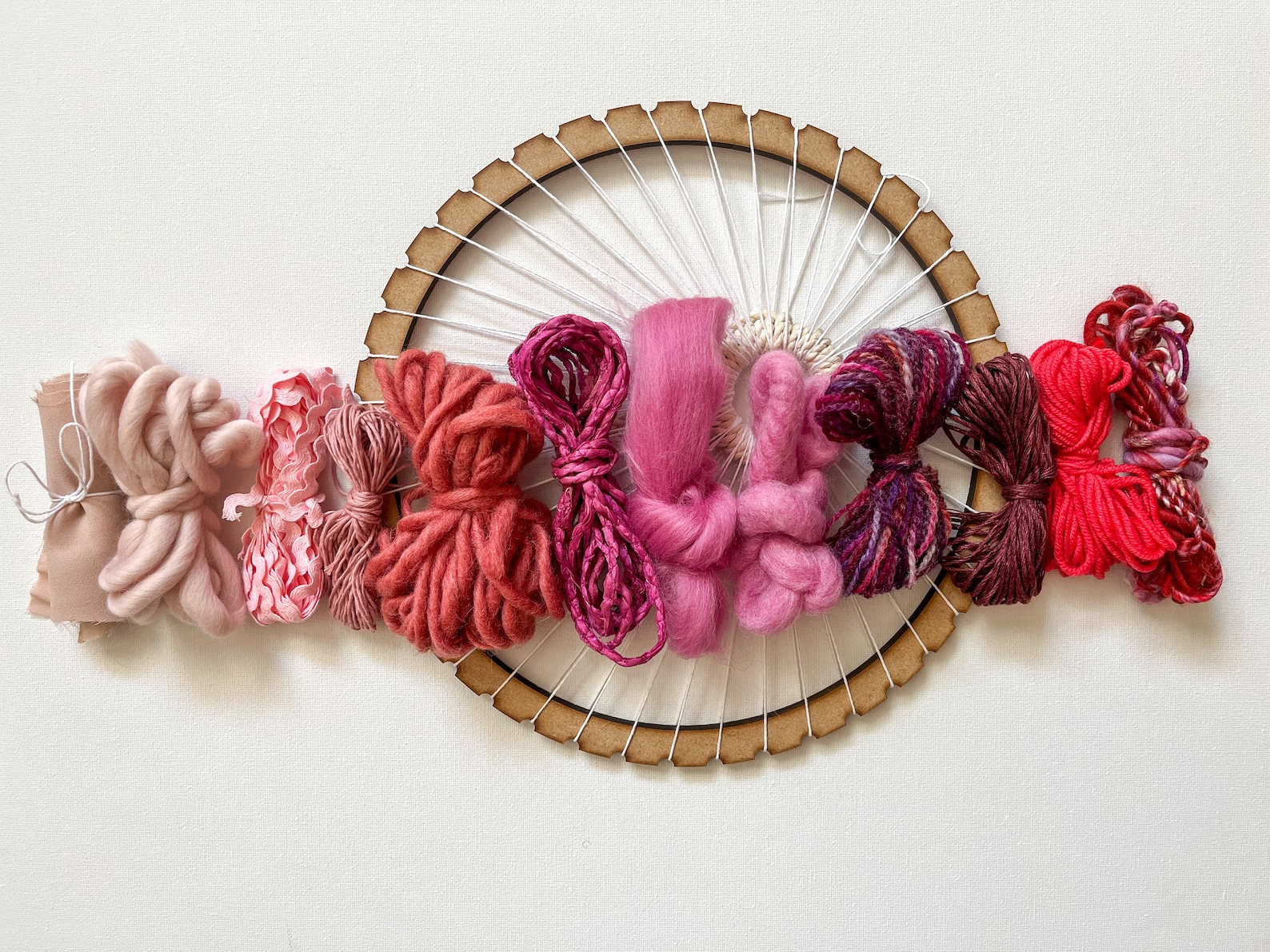 Circular Loom Kit - Weaving - Very Berry - Etsy