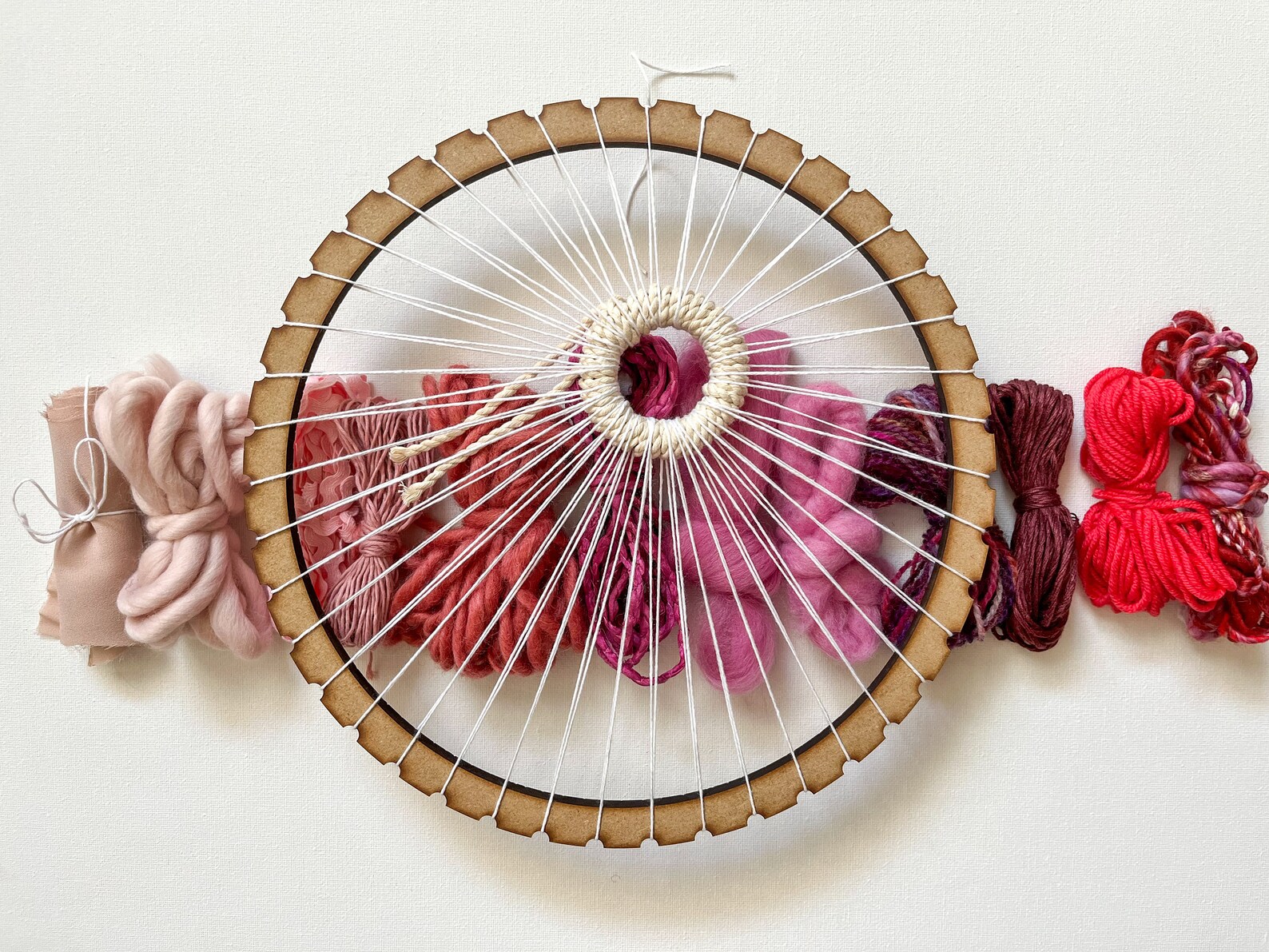 Circular Loom Kit - Weaving - Very Berry - Etsy